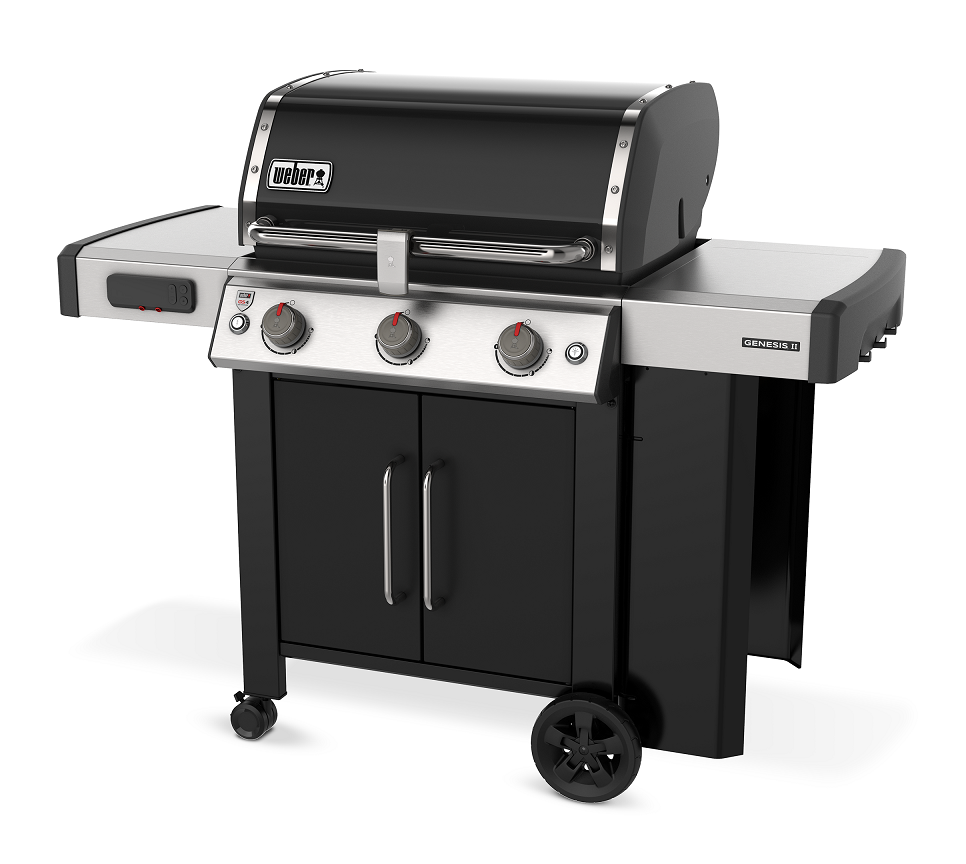 Plynový gril Weber Genesis II EX-315 GBS - černý | Skladem | Top Grily